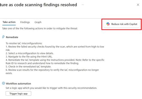 Microsoft Security Copilot를 사용하여 코드 수정 Microsoft Defender For Cloud