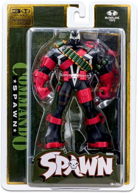 Mcfarlane Toys Spawn 30th Anniversary Commando Spawn 7 Action Figure The Adventures Of Spawn