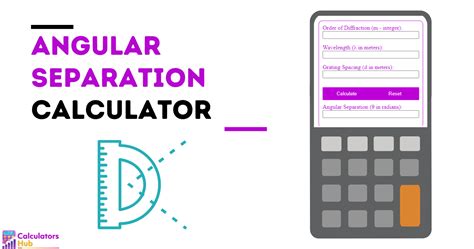 angular separation calculator online