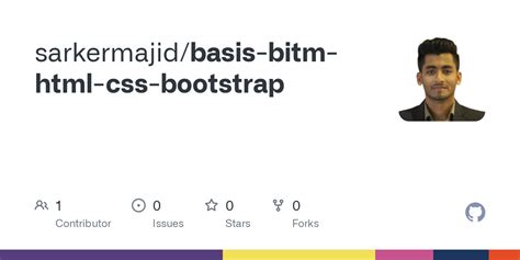 Github Sarkermajidbasis Bitm Html Css Bootstrap