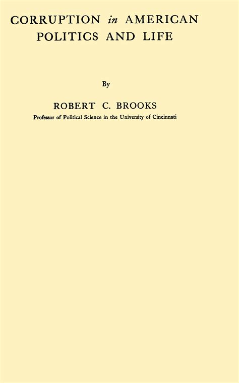 Corruption In American Politics And Life Project Gutenberg