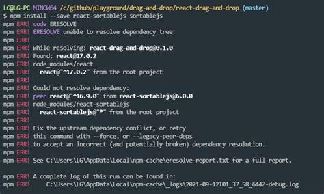 Npm Cli Flag ` Force` And ` Legacy Peer Deps`
