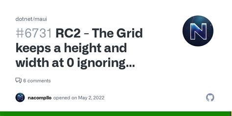 Rc2 The Grid Keeps A Height And Width At 0 Ignoring Fillandexpand