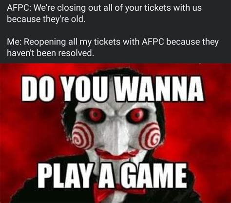 Afpc Trying To Close Out All The Myfss Ask A Question Tickets To Make Their Metrics Look Better