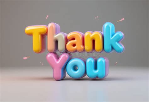 Thank You Bubble Letters Stock Illustrations 77 Thank You Bubble