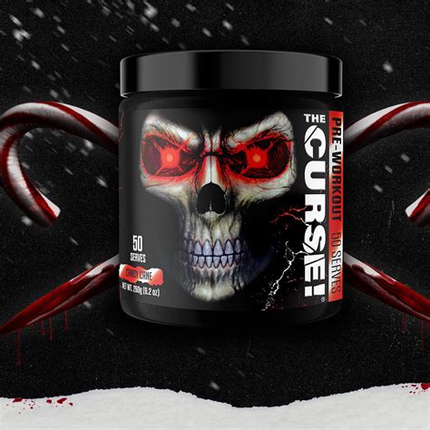 New Candy Cane Pre Workout The Curse Pre Workout