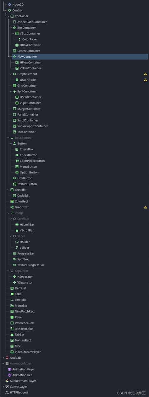 Godot 常用ui布局容器简单介绍godot Ui Csdn博客
