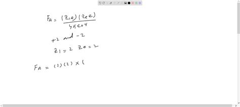 Calculate The Force Of Attraction Between A Ca 2 And An O 2 Ion Whose