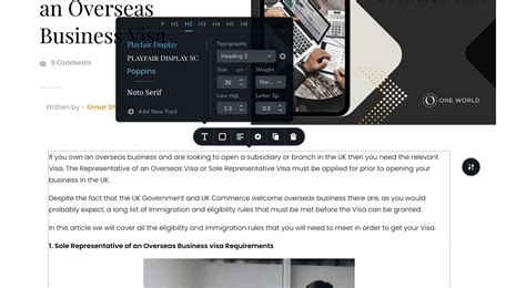 Formatting Of Dynamic Blog Post Content In Template Brizy Help Center