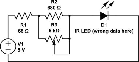 Microcontroller Controlling The Current Through Multiple Leds