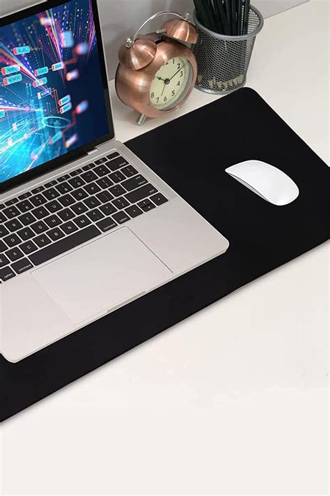 Factorial Mouse Pad 60x120 Cm Siyah Dikişli Kauçuk Tabanlı Mouse Altlığı Oyuncu Mouse Pad Rgb