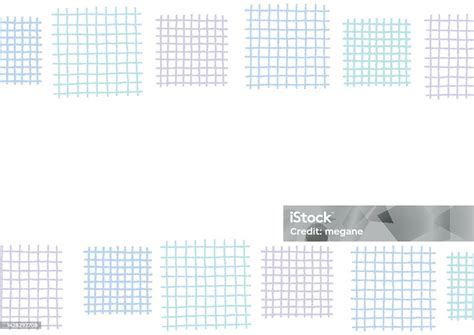 Checked Background With Bumpy Lines Stock Illustration Download Image