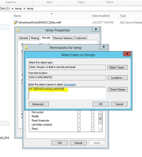 Move User Database File To Another Drive Jim Salaseks Sql Server Blog