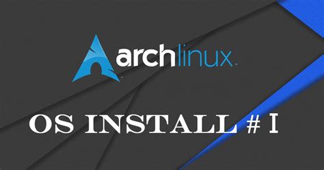 Linux Server Construction ArchLinux Installation Image Download And Preparation