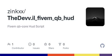 GitHub Zinkxx TheDevv Il Fivem Qb Hud Fivem Qb Core Hud Script