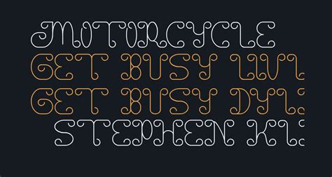 Motorcycle Free Font What Font Is
