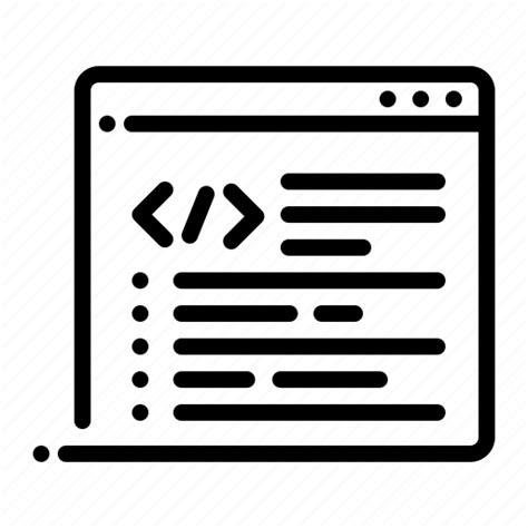Coding Programming Browser Icon Download On Iconfinder