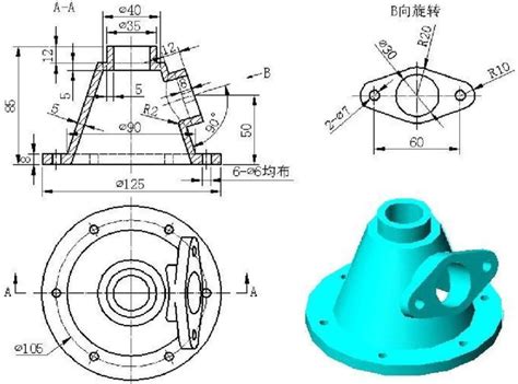 怎么画cad 哔哩哔哩