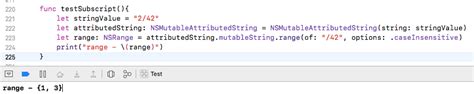 Ios How To Get The Range Of String For Attributed String Stack