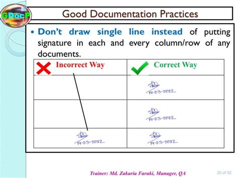 Good Documentation Practice Gdocppdf
