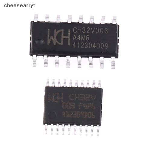 Chee ชิปซีเรียลอินเตอร์เฟซ เกรดอุตสาหกรรม Ch32v003 Mcu Risc V2a สาย