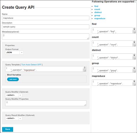 Create A Query API With The Web Console Download Scientific Diagram
