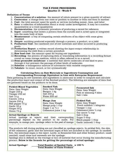 Tle8 Compressed Q1 Food Processing Week 4 Checked Pdf