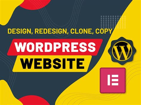 A Redesign Copy Clone Duplicate Any Wordpress Website Using Elementor