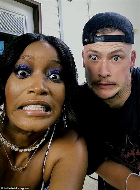 Keke Palmer Puts On A Leggy Display As She Shares A Kiss With Her