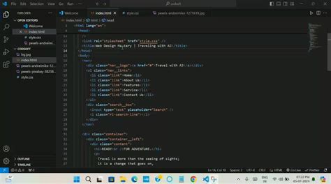 Ajay Kumar On Linkedin Codsoft Internship Landing Html Css