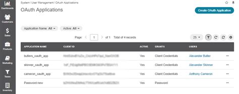 Configure OAuth Applications For Users In The Back Office OroCommerce OroCRM And OroPlatform