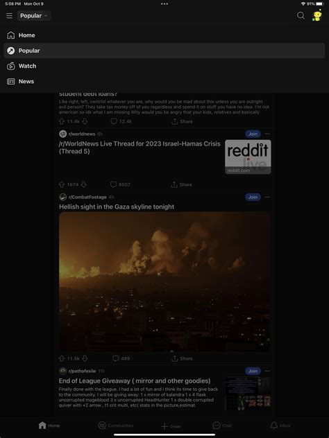 Latest Tab Missing Rreddithelp