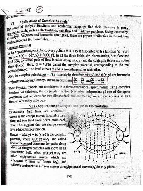Applied Mathematics Ii Unit Ii Lecture V Pdf