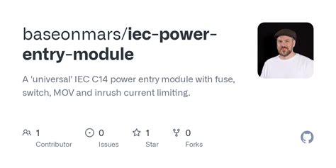 GitHub Baseonmars Iec Power Entry Module A Universal IEC C14 Power Entry Module With Fuse