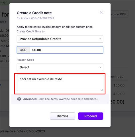 How To Create A Credit Note Chargebee Support Portal