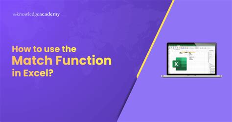 Match Function Excel Formula Examples And How To Use