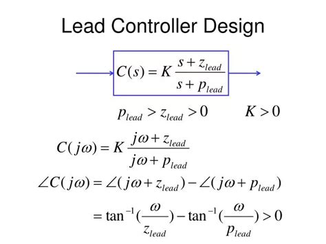 Ppt Lead Controller Design Powerpoint Presentation Free Download