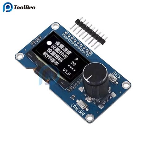 13 Inch 096 Inch Oled Display Screen Combined With Ec11 Rotary
