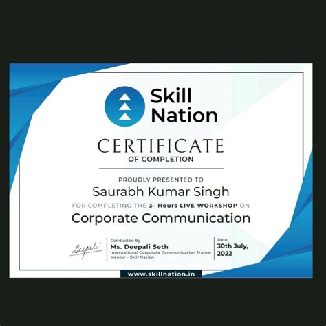 Saurabh Kumar Singh On Linkedin 3 Hours Live Workshop On Corporate Communication Deepali Seth