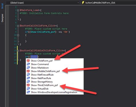 PowerShell Studio Projects Form And Multi Form Projects SAPIEN Blog
