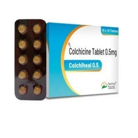 05 Mg Colchicine Tablets At Rs 100stripe Zycolchin Tablet In Nagpur