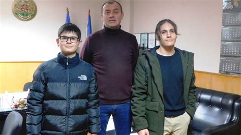 Две момчета получиха благодарност от полицията в Силистра за достойна постъпка Портал Силистра