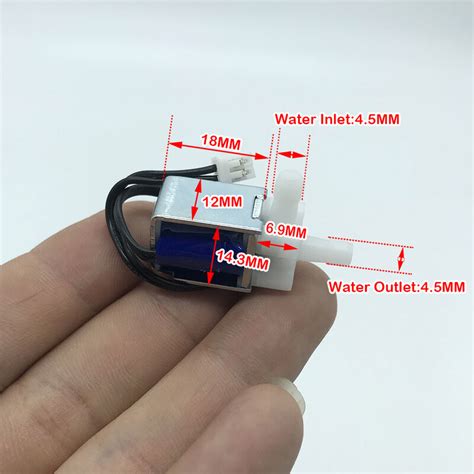 Micro Mini Solenoid Valve Normally Closed Dc 5v 6v Electric Control