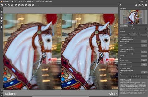 Unblur And Sharpen Images Using Akvis Refocus Ai