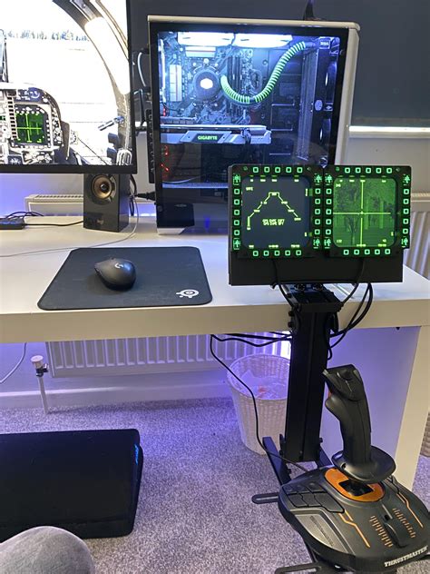 Any Advise On Keeping Clean Cable Management While Allowing Joystick Mfd Mount Movement R Hotas