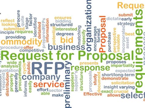 RFP Proposal RFQ Tender Bids Grants Proposal For All Type Of