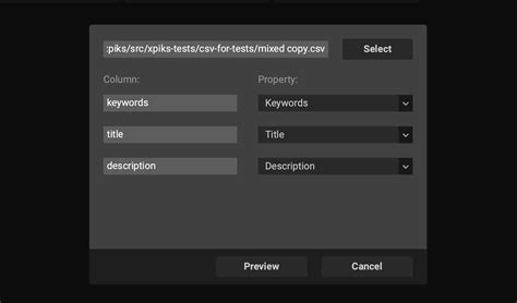 integrations import csv xpiks tutorials