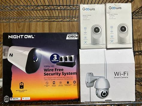 Night Owl Wire Free Security System And Goowls Smart Home Cameras Sold At