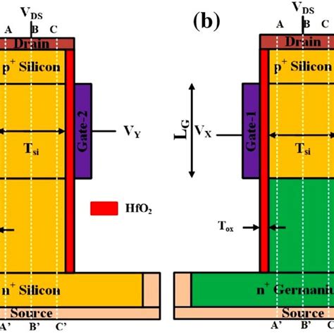 Cross Sectional View Of A P Type A Si Vtfet B Hj Vtfet For Realization Download Scientific