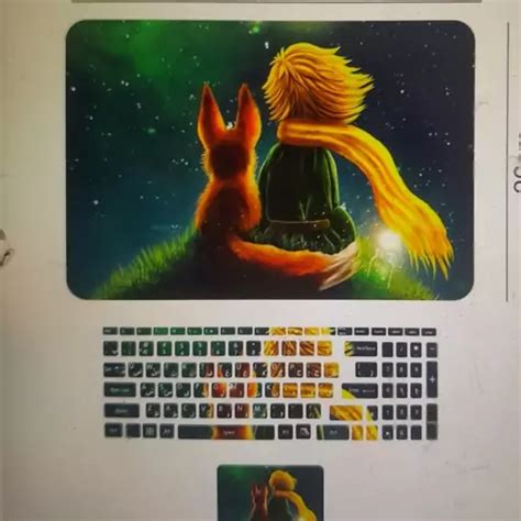 خرید و قیمت استیکر لپ تاپ ست طرح شازده کوچولو از غرفه پونی شاپ🌈